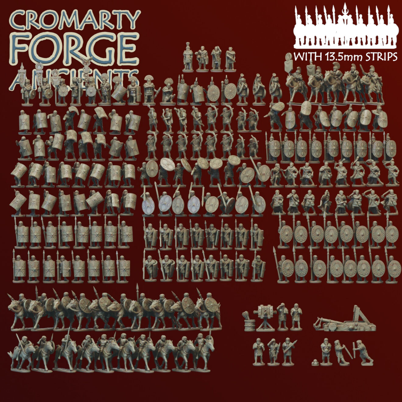 15mm Imperial Romans Full Army - Cromartyforge