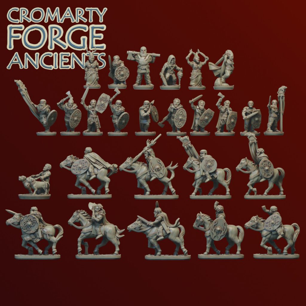 10mm Germanic: Command - Cromartyforge