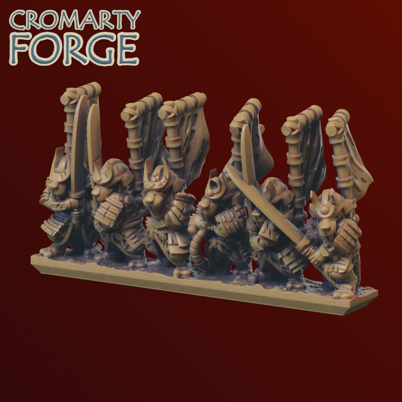 10mm Ratmen: Full Ratmen Army + Nippon Expansion - Cromartyforge