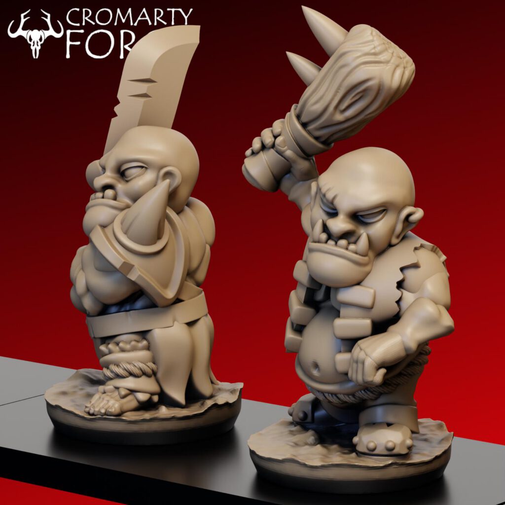 10mm The Blessed (Chibi Fantasy Army) - Cromartyforge