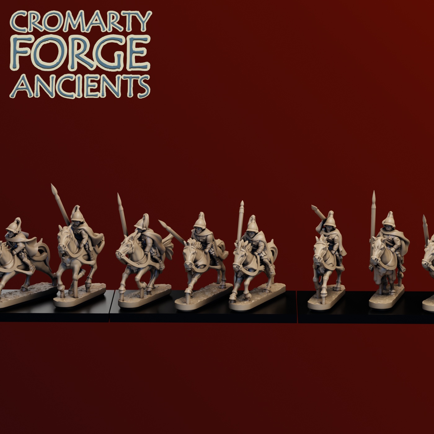 10mm Macedonian: Companion Cavalry - Cromartyforge